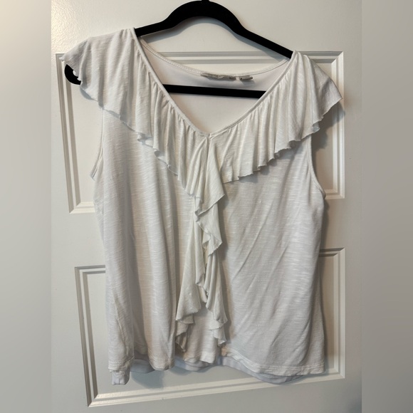 Laura Ashley | Tops | Laura Ashley Modern Movement Classic White ...